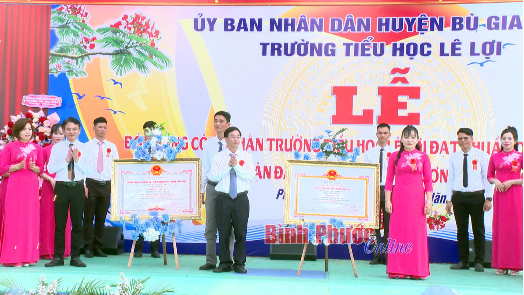 Trường tiểu học Lê Lợi đạt chuẩn quốc gia - Binh Phuoc, Tin tuc Binh ...