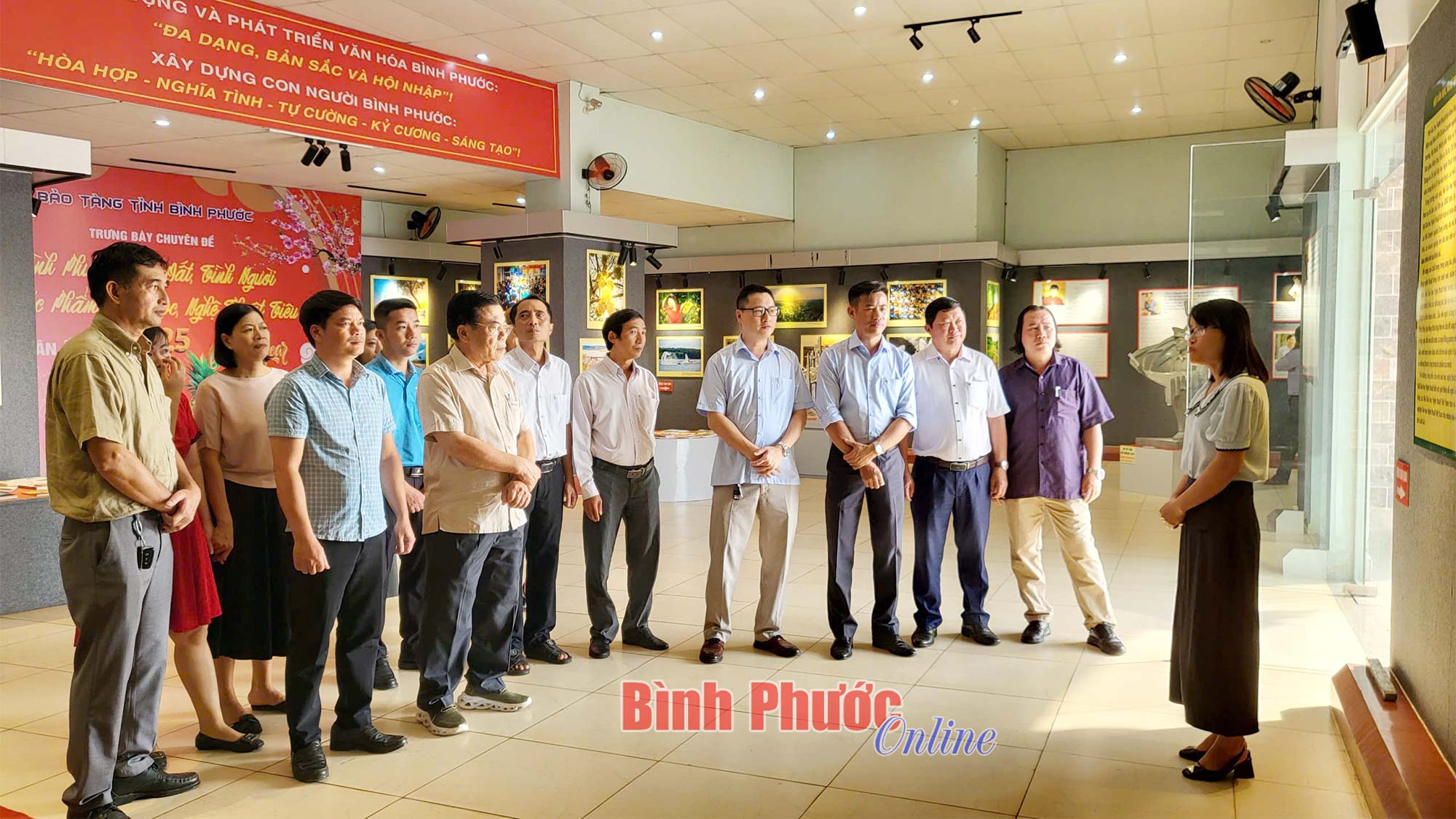 Đặc sắc không gian trưng bày Bình Phước tình đất, tình người - Binh Phuoc, Tin tuc Binh Phuoc ...