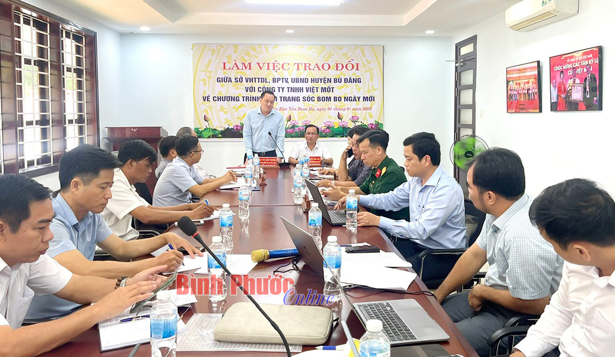 Thống nhất chương trình nghệ thuật “Ngày mới trên sóc Bom Bo” - Binh ...