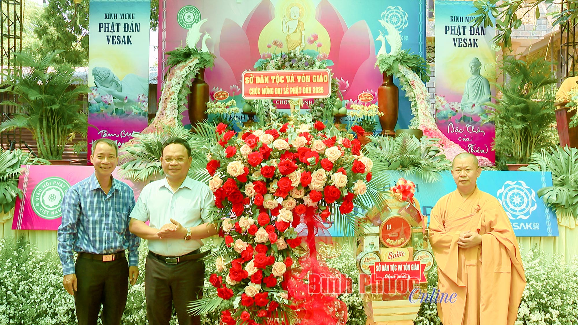 Chơn Thành: Đại lễ Phật đản năm 2025 - Binh Phuoc, Tin tuc Binh Phuoc, Tin mới tỉnh Bình Phước