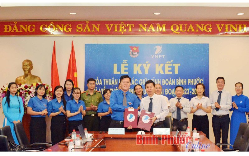 Trung ương Đoàn và Tập đoàn Bưu chính Viễn thông Việt Nam ký kết hợp ...