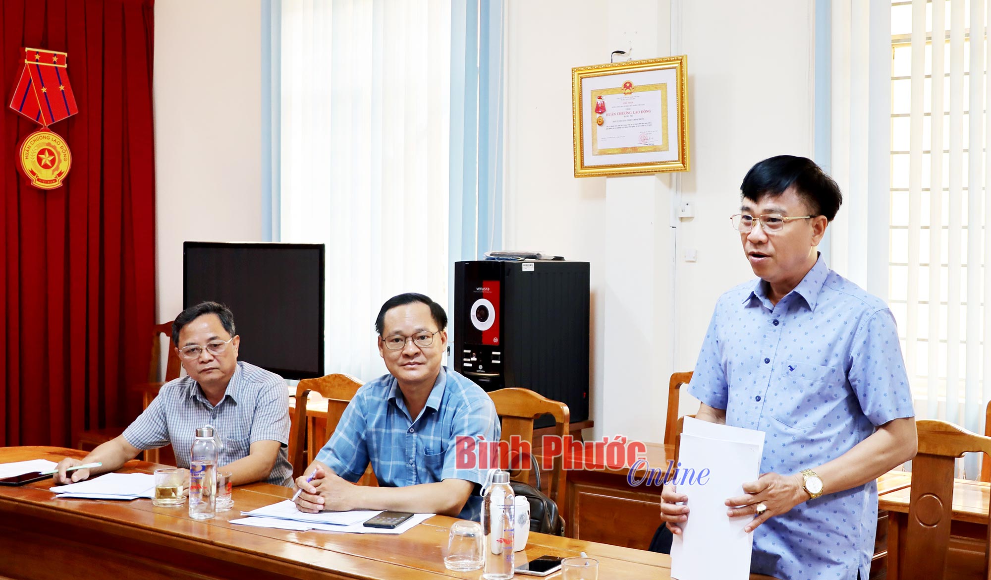Sẵn sàng cho chương trình giao lưu và tuyên dương điển hình tiên tiến ...
