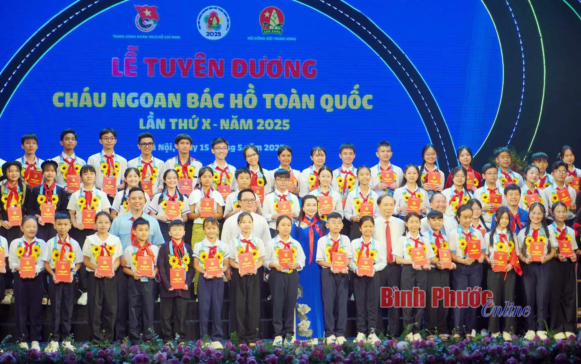 Bình Phước: 7 đội viên tiêu biểu được tuyên dương tại Đại hội cháu ngoan Bác Hồ toàn quốc lần ...