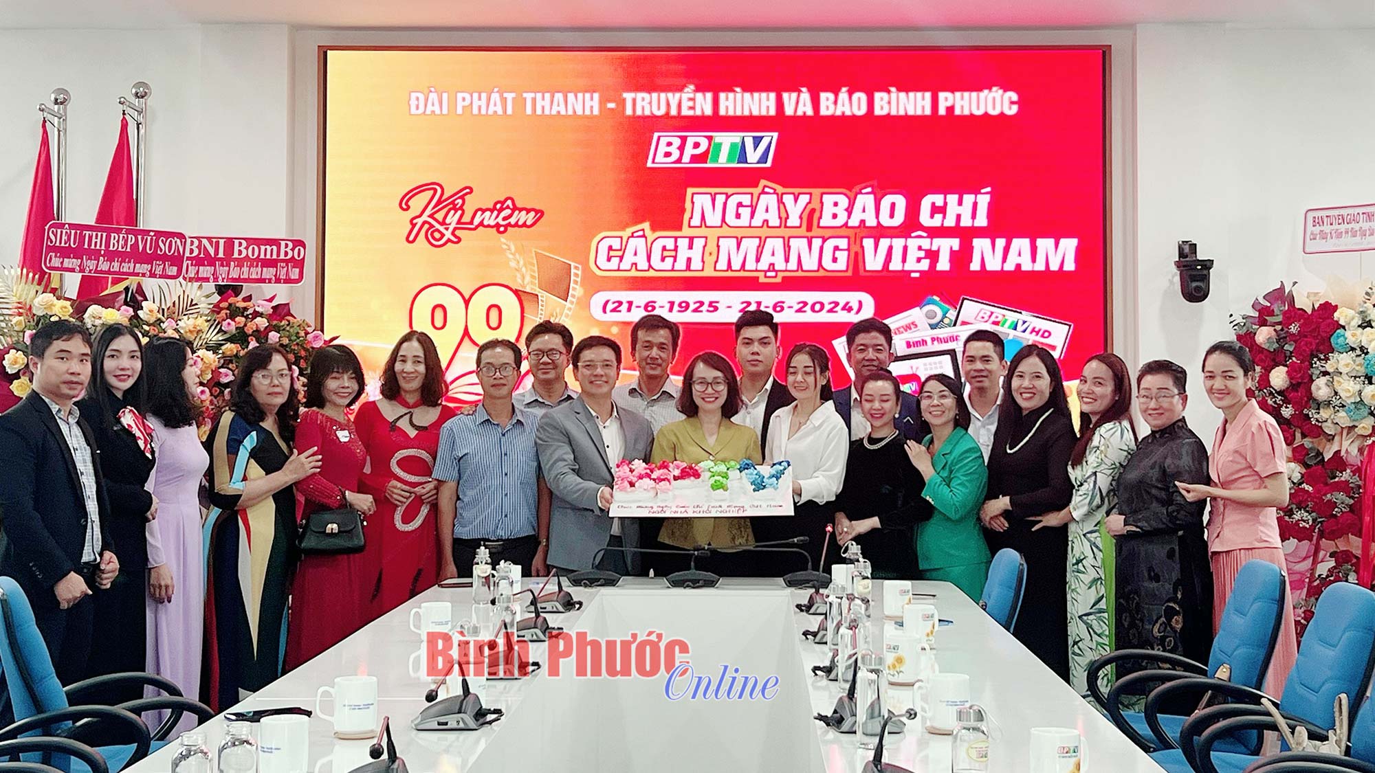 BNI Bombo chúc mừng BPTV nhân ngày 21-6 - Binh Phuoc, Tin tuc Binh ...