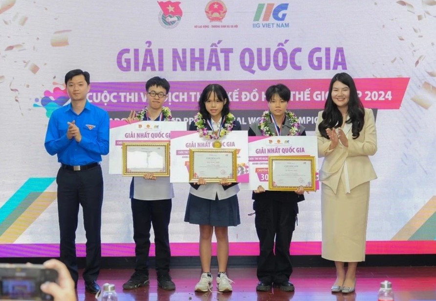 Vinh danh 3 nhà vô địch quốc gia Cuộc thi Vô địch thiết kế đồ họa thế ...