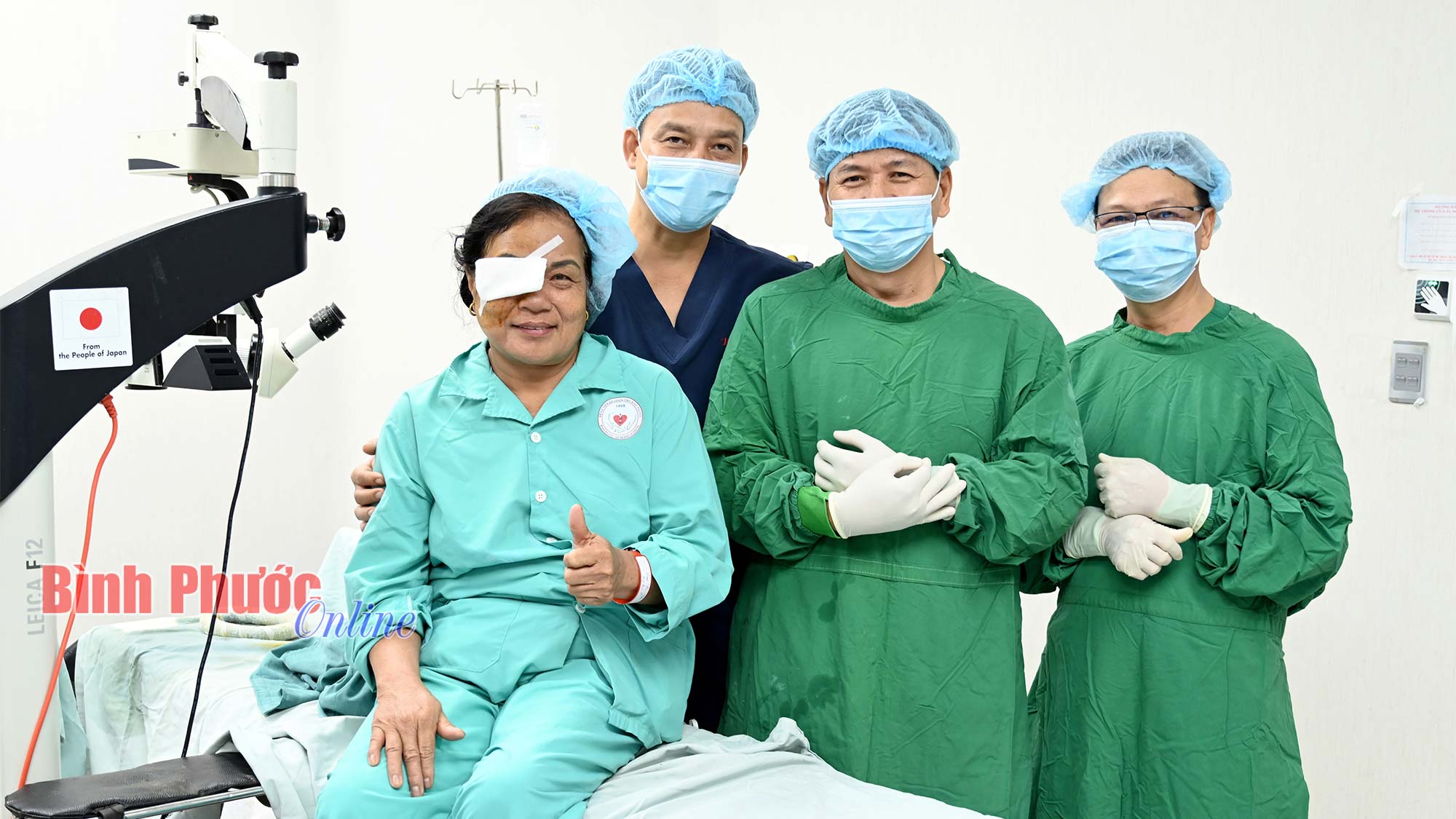 Bệnh viện Đa khoa tỉnh nỗ lực xóa mù lòa bằng kỹ thuật mổ Phaco - Binh ...