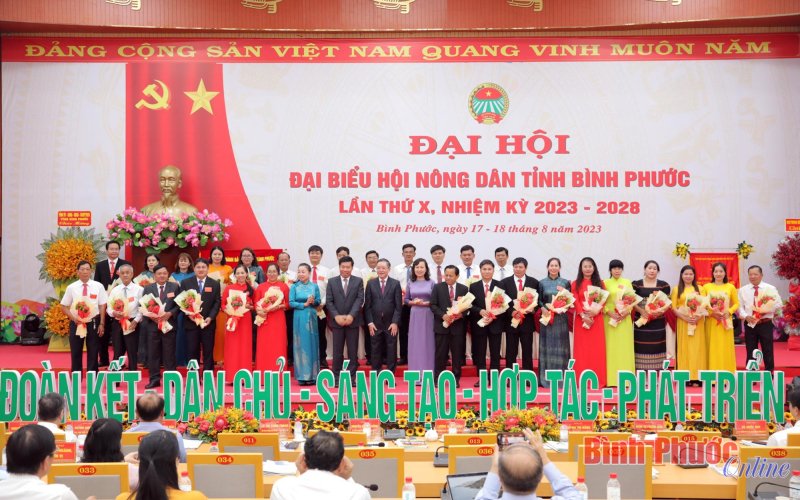 Ông Trần Văn Vinh tiếp tục giữ chức Chủ tịch Hội Nông dân tỉnh nhiệm kỳ 2023-2028 - Binh Phuoc ...
