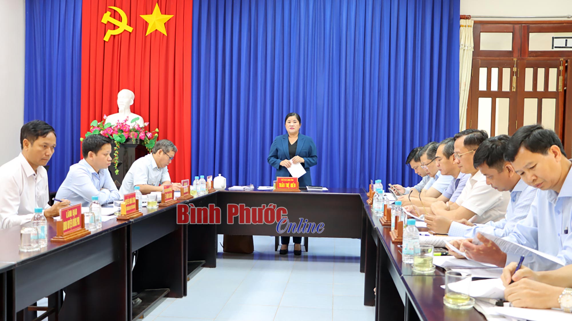 Chủ tịch UBND tỉnh Trần Tuệ Hiền tiếp công dân định kỳ tháng 8 - Binh ...