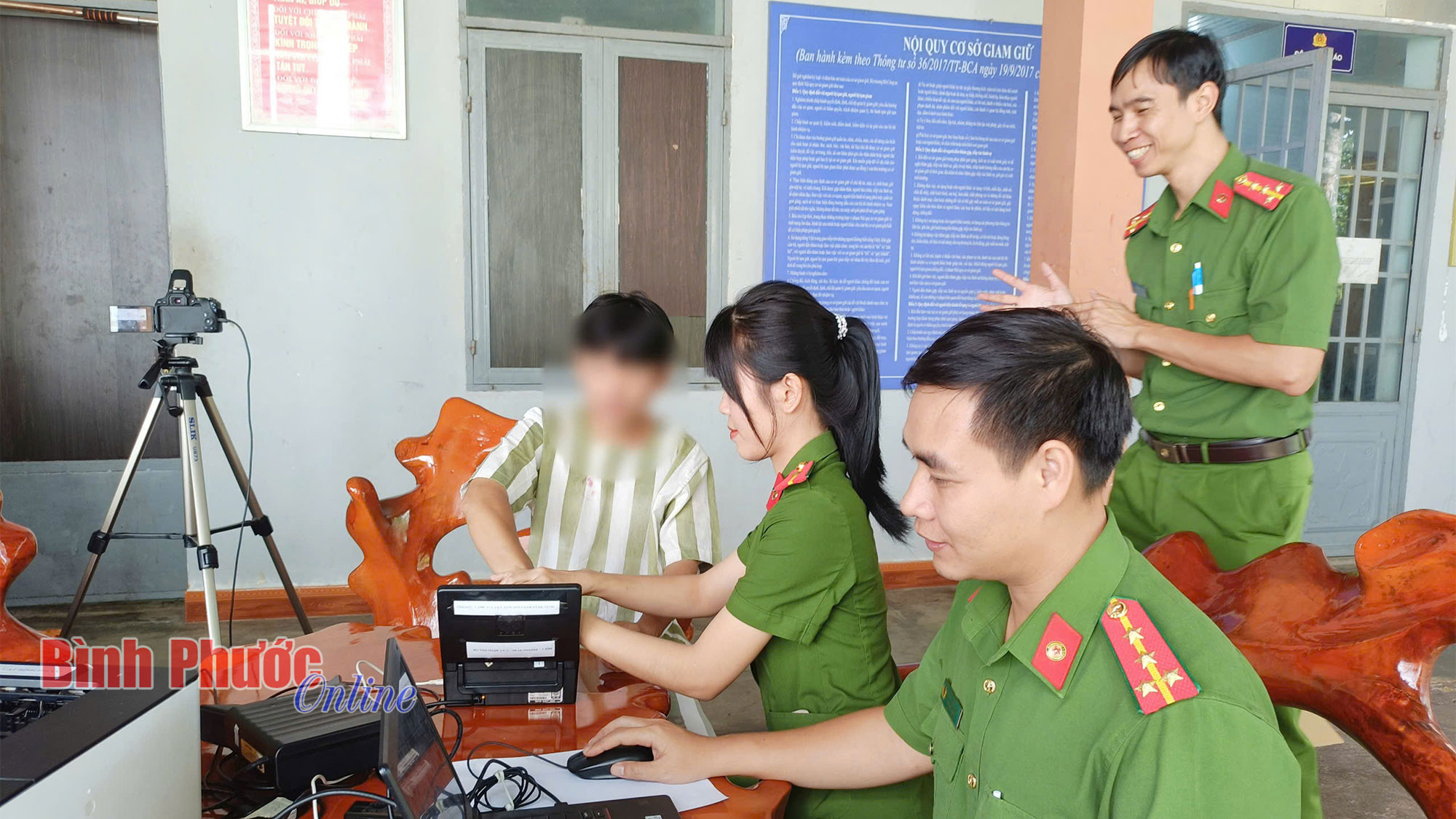 Bình Phước: Cấp căn cước và tuyên truyền luật cho phạm nhân - Binh Phuoc, Tin tuc Binh Phuoc ...